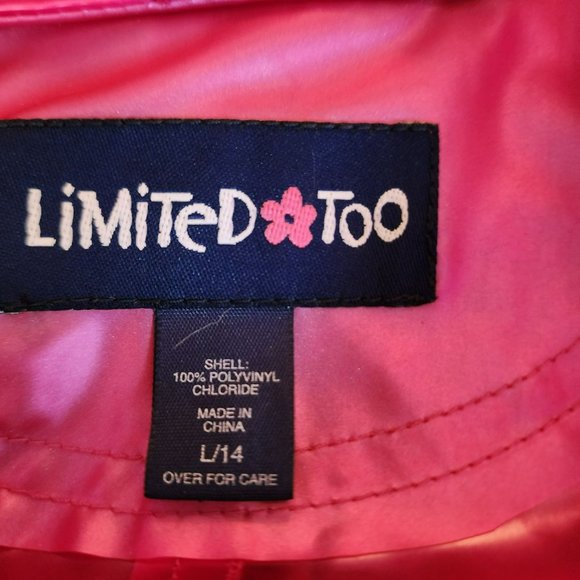 Limited Too | Jackets & Coats | Limited Too Girls Pink Jacket Size ...